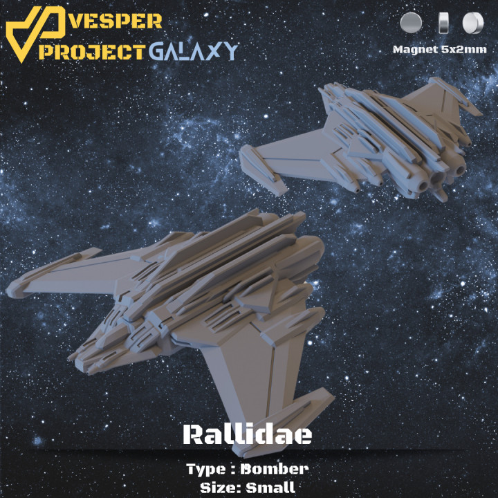 3D Printable Rallidae by Vesper Project