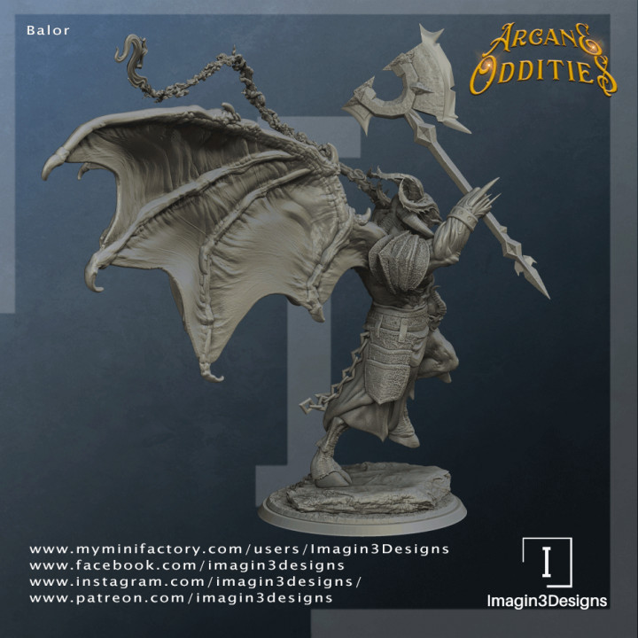 3D Printable Balor by Imagin3Designs