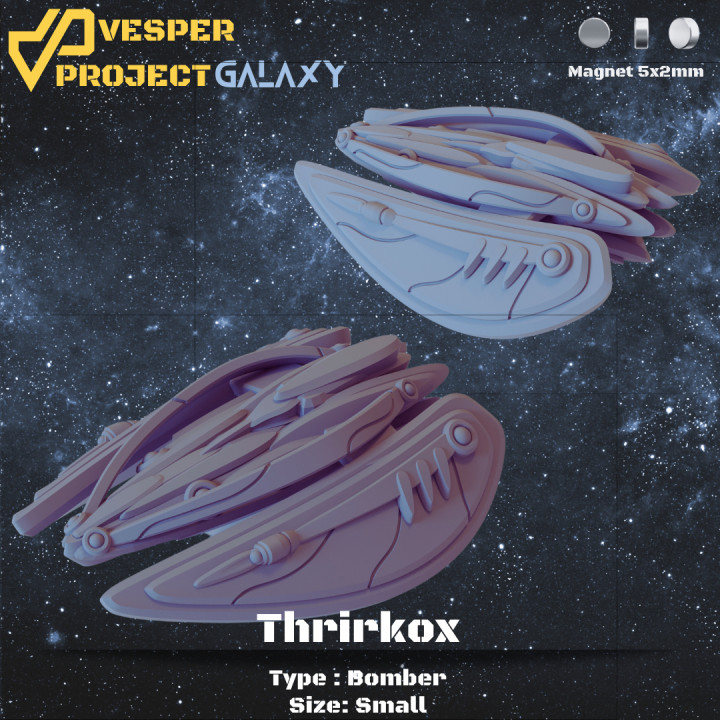 3D Printable Thrirkox by Vesper Project