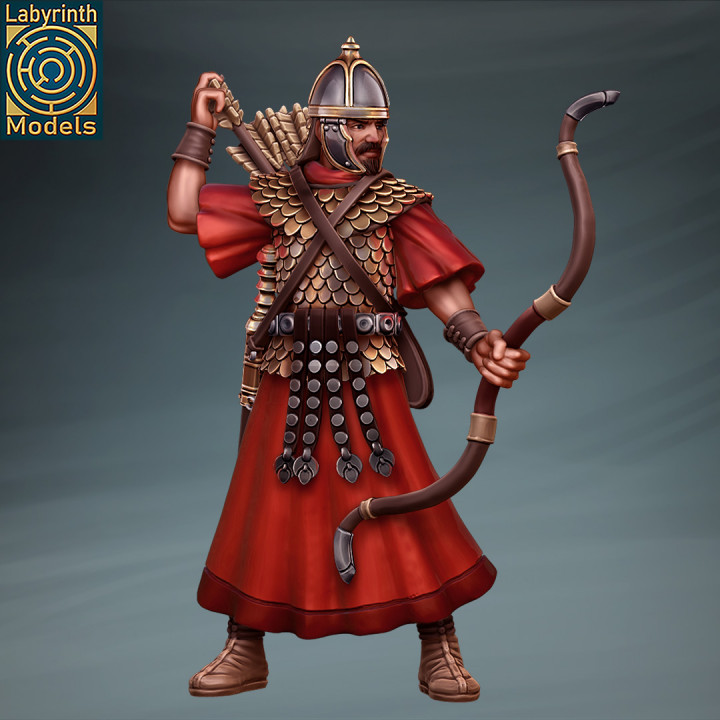 3D Printable Aquila Sagittarii - 32mm scale by Labyrinth Models