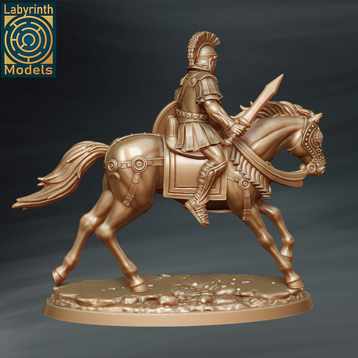 3D Printable Aquila Equites - 32mm scale by Labyrinth Models
