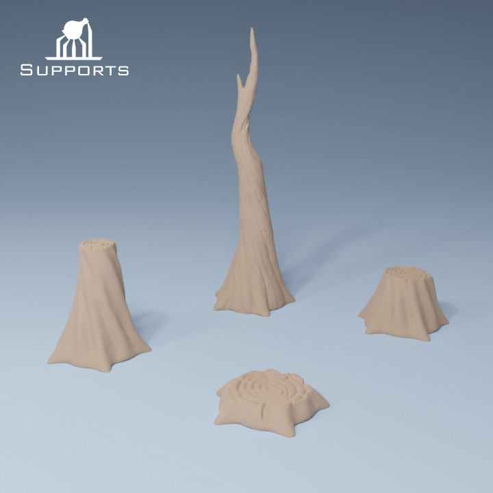 3D Printable Trees 2 by The King of Bits