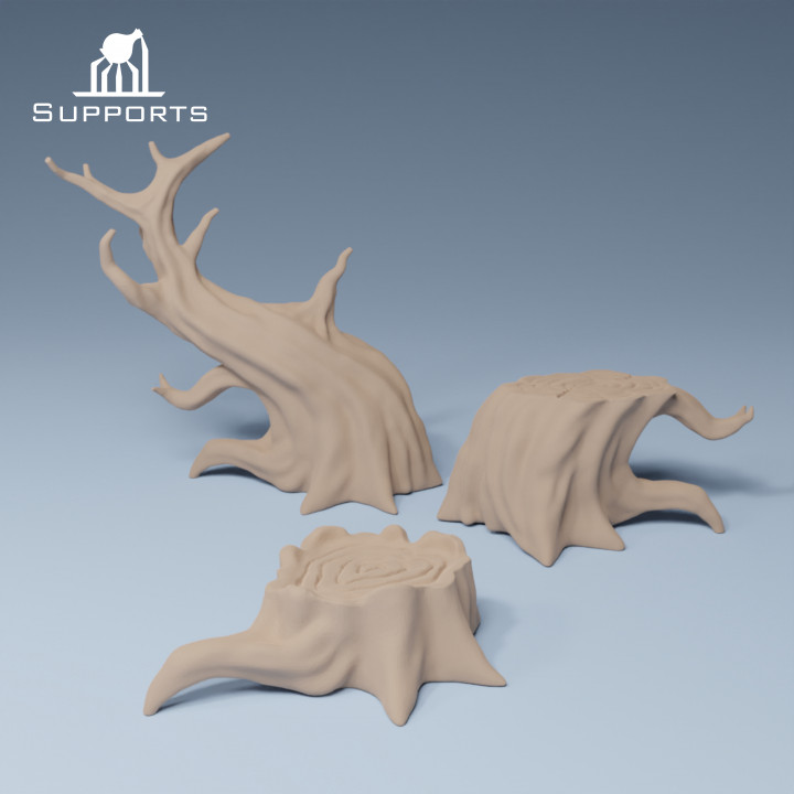 3D Printable Trees 1-2 by The King of Bits