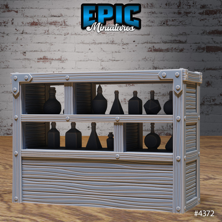 3D Printable Merchant Town Scatter / Ancient Hero Environment / City ...