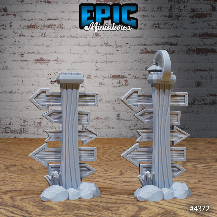 3D Printable Merchant Town Scatter / Ancient Hero Environment / City ...