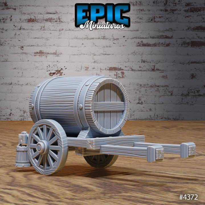 3D Printable Merchant Town Scatter / Ancient Hero Environment / City ...