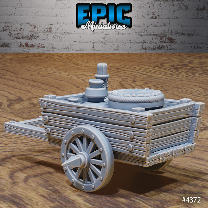 3D Printable Merchant Town Scatter / Ancient Hero Environment / City ...