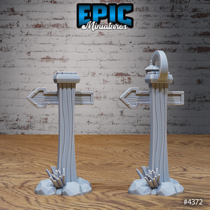 3D Printable Merchant Town Scatter / Ancient Hero Environment / City ...