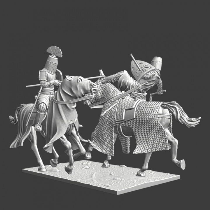 3D Printable TRIBE SET MAY 2024 - Knight vs Knight by Northern Crusades ...