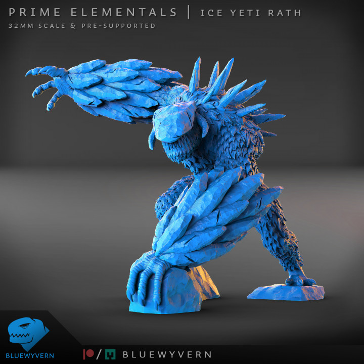 3D Printable Prime Elementals - Complete Set A by BlueWyvern