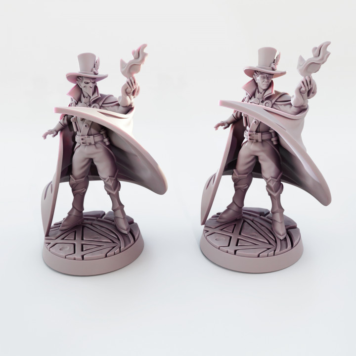 3D Printable Infernal Flamebearer: Herald of Darkness | Warlock ...