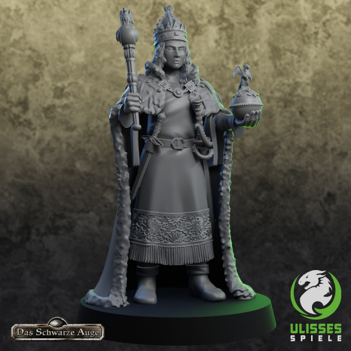 3D Printable The Dark Eye - Emperor Hal / Das Schwarze Auge - Kaiser ...