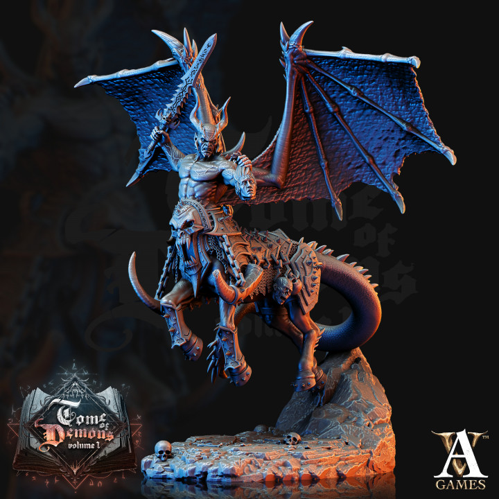 3D Printable Worlds Beyond - Endbringer Demons by Archvillain Games