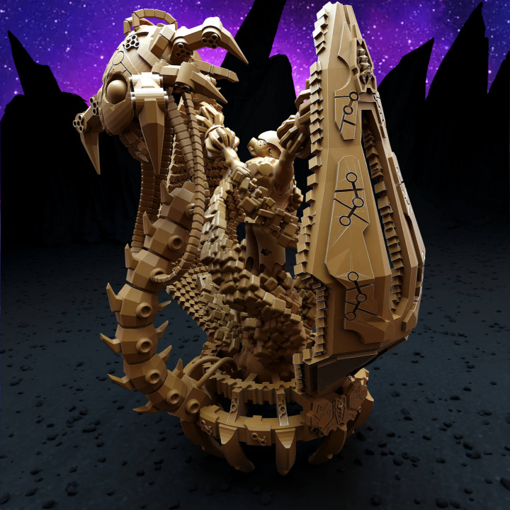3D Printable Chained transcendent star god (Eternal Dynasty) by Lex Addams