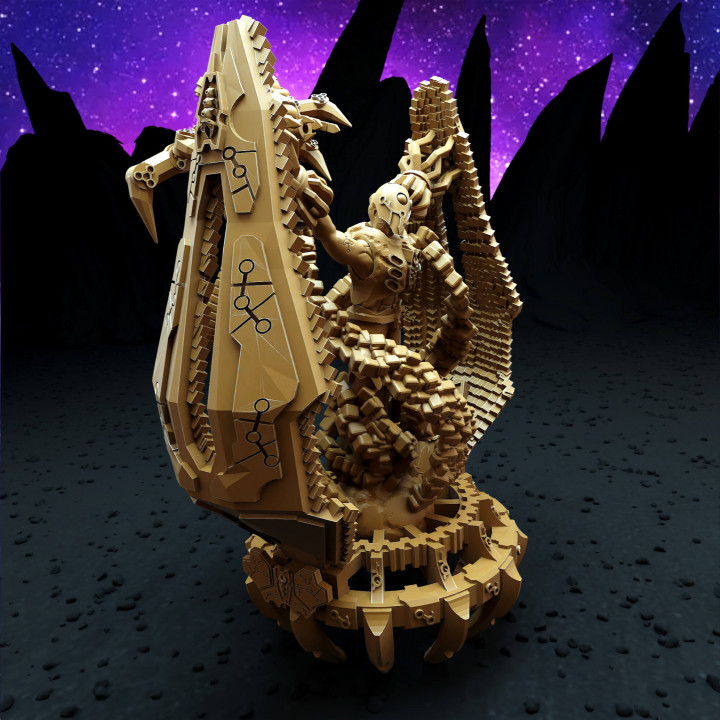 3D Printable Chained transcendent star god (Eternal Dynasty) by Lex Addams