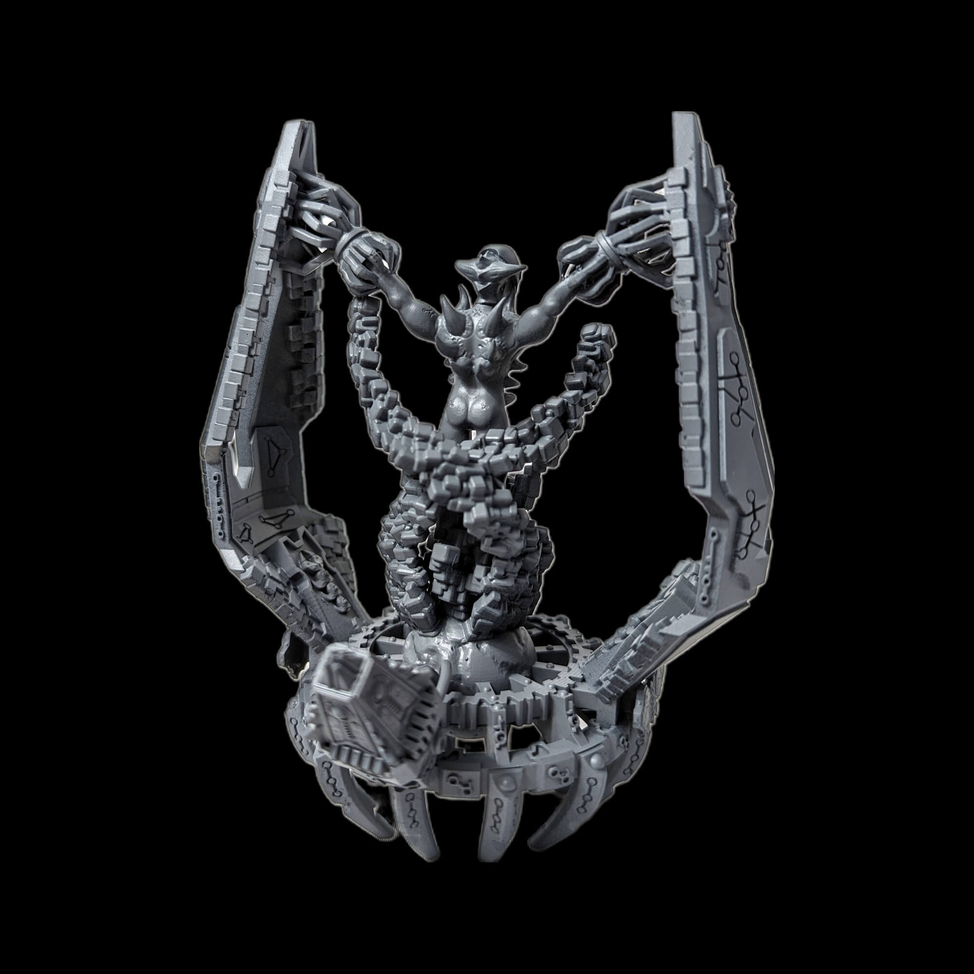 3D Printable Chained transcendent star god (Eternal Dynasty) by Lex Addams