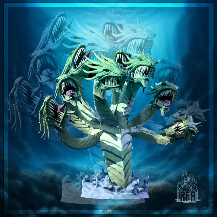 3D Printable Abyssal Depths - Raised from Resin May '24 set by ...