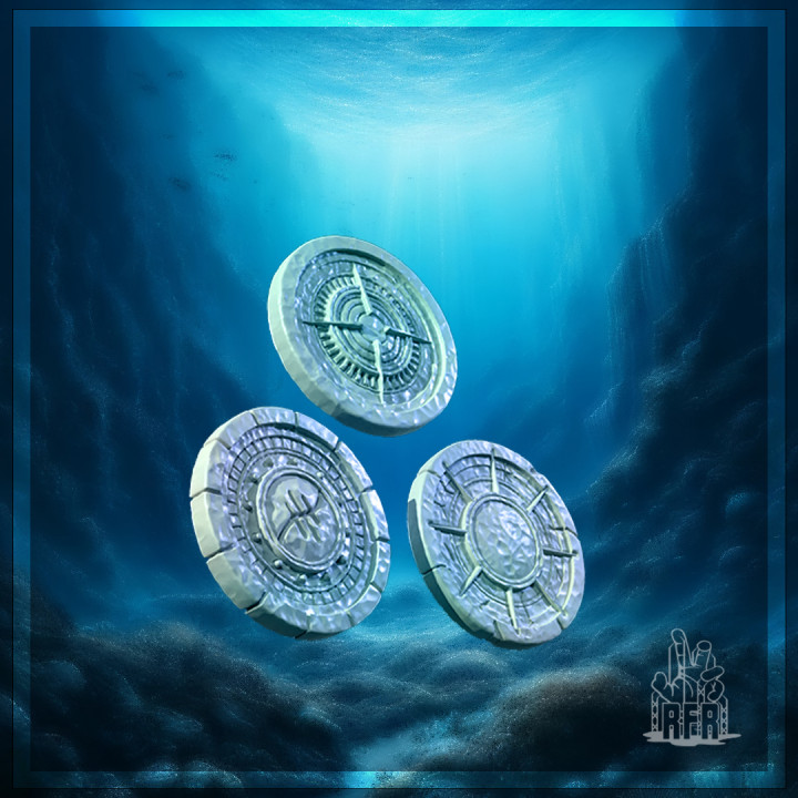 3D Printable Abyssal Depths - Raised from Resin May '24 set by ...