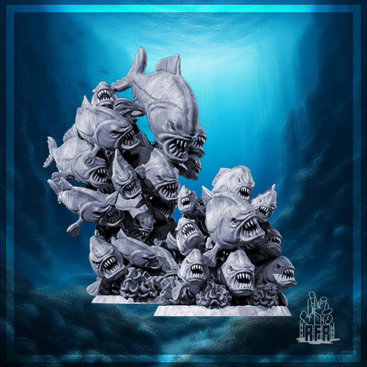3D Printable Abyssal Depths - Raised from Resin May '24 set by ...