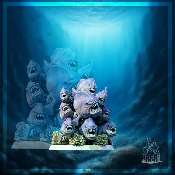 3D Printable Abyssal Depths - Raised from Resin May '24 set by ...