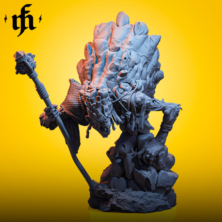 3D Printable Tooth Fairy - Bust by Midas Forge