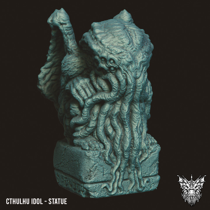 3D Printable Cthulhu Idol by Maelstrom Makers