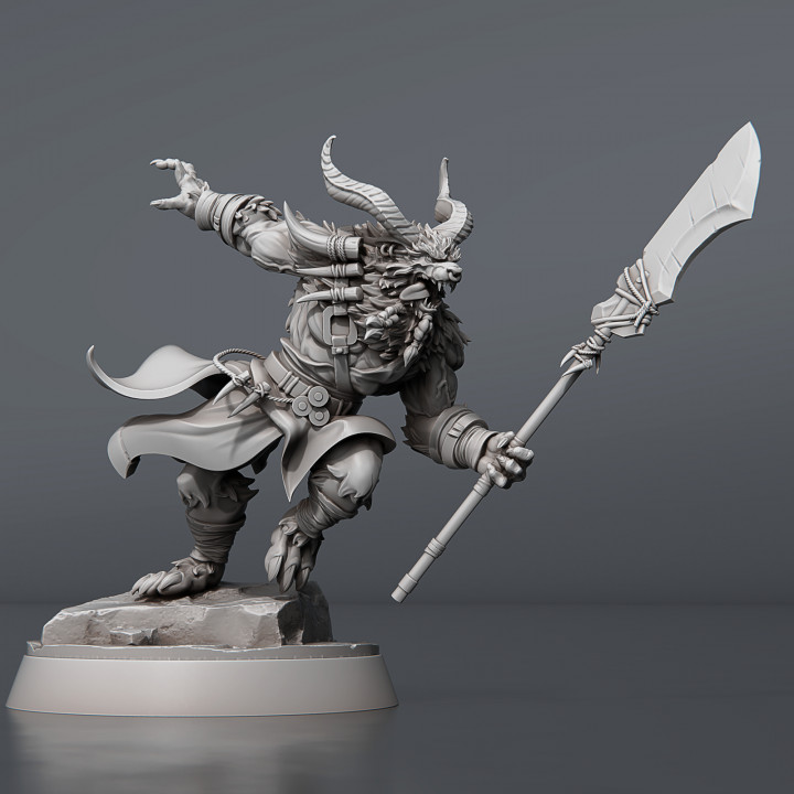 3D Printable Borock by STL Miniatures