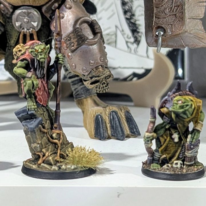 3D Print of Arbiter Miniatures Patreon April 2024 Goblin Warband Supportless by sprfly