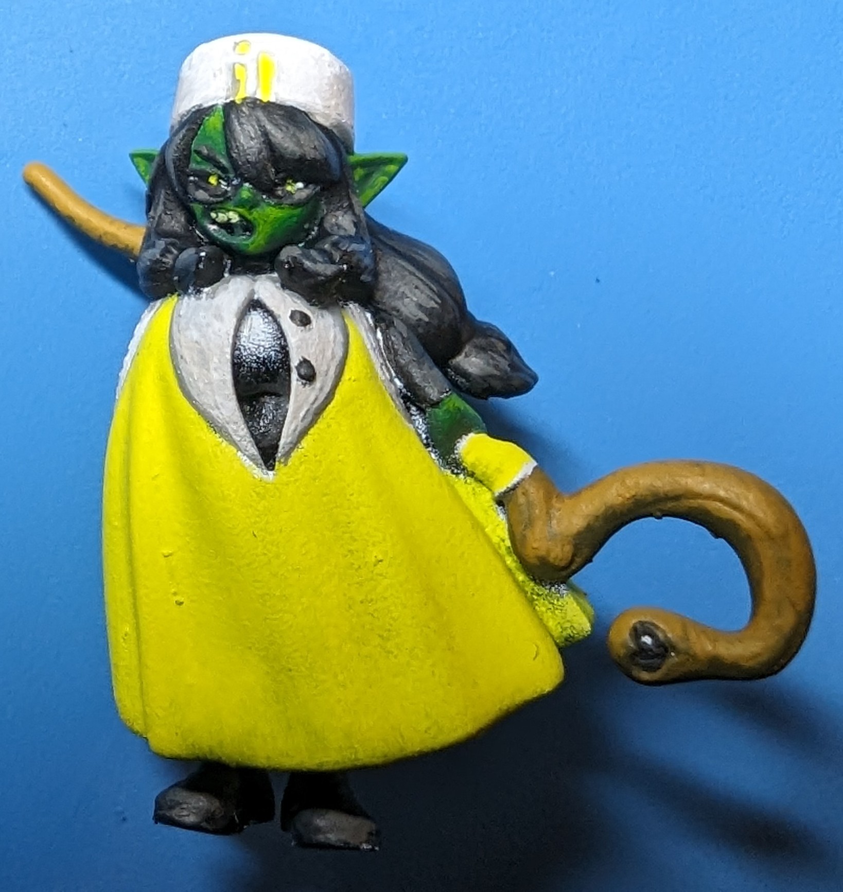 3D Printable Maya the Goblin Cleric (+ face variant) by Twin Goddess ...