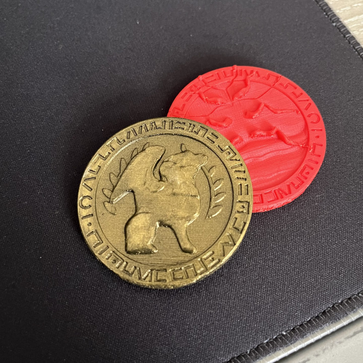 3D Printable Coin Bug | Dungeon Meshi by