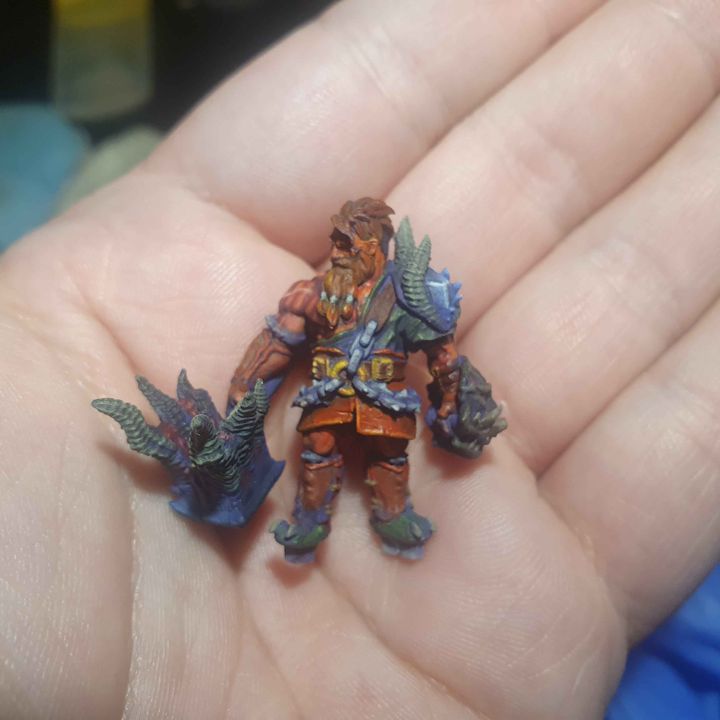 3D Print of Hagall - Demon Guard Set by MadGnomeCraft