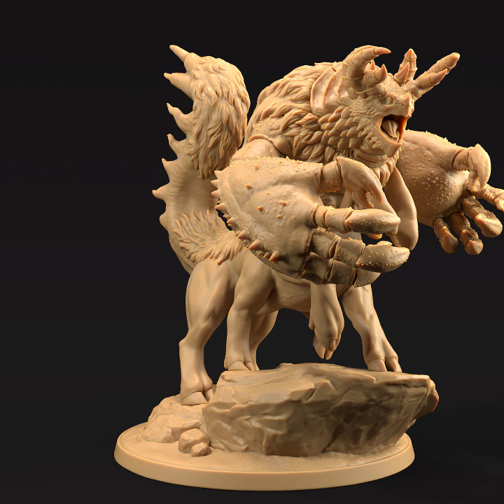 3D Printable Chimerataur | PRESUPPORTED | Copperlock's Zoo by The ...