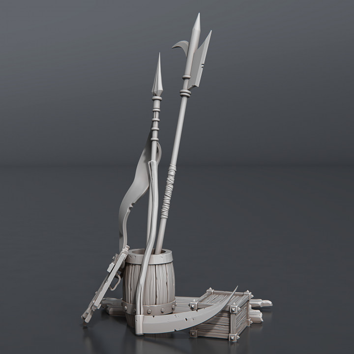 3D Printable Riot Set by STL Miniatures