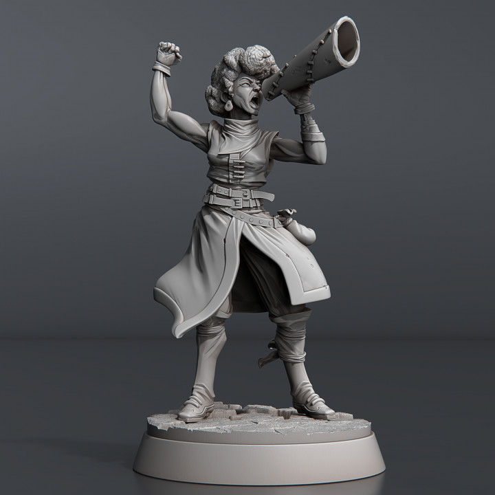 3D Printable Riot Set by STL Miniatures