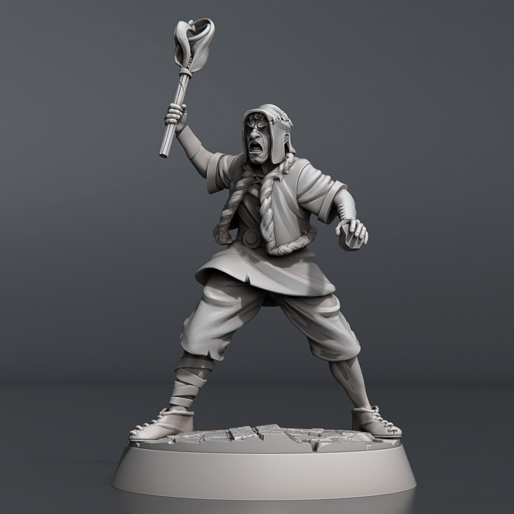 3D Printable Riot Set by STL Miniatures