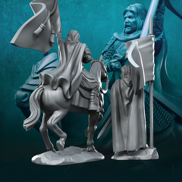 3D Printable Mudd - West Human Banner ft and mtd | West Humans ...