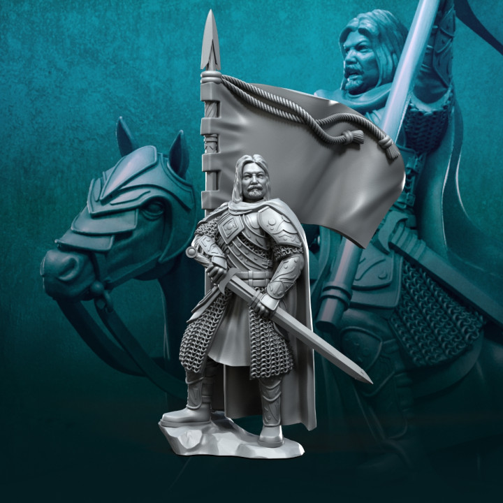 3D Printable Mudd - West Human Banner ft and mtd | West Humans ...