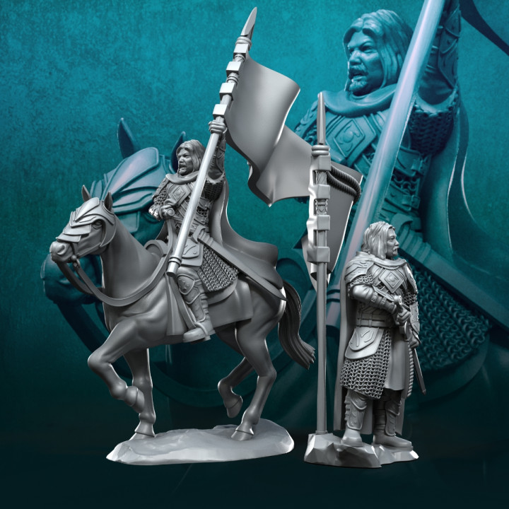 3D Printable Mudd - West Human Banner ft and mtd | West Humans ...