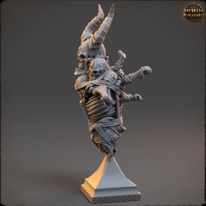 3D Printable Lieutenant Marrowbone by Daybreak Miniatures