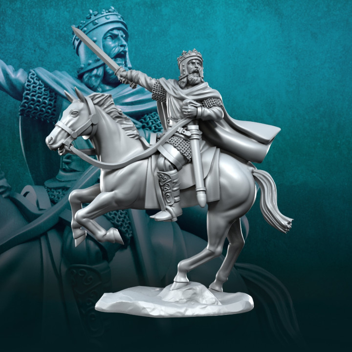 3D Printable King of Gepids foot and mtd | Gepids | Historical by ...