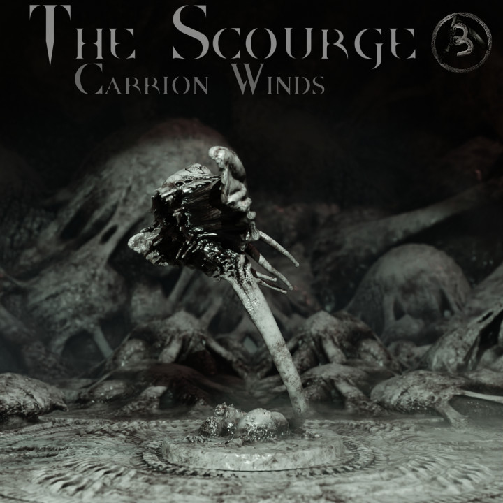 3D Printable The Scourge: Thraxis Leech by bLUARt