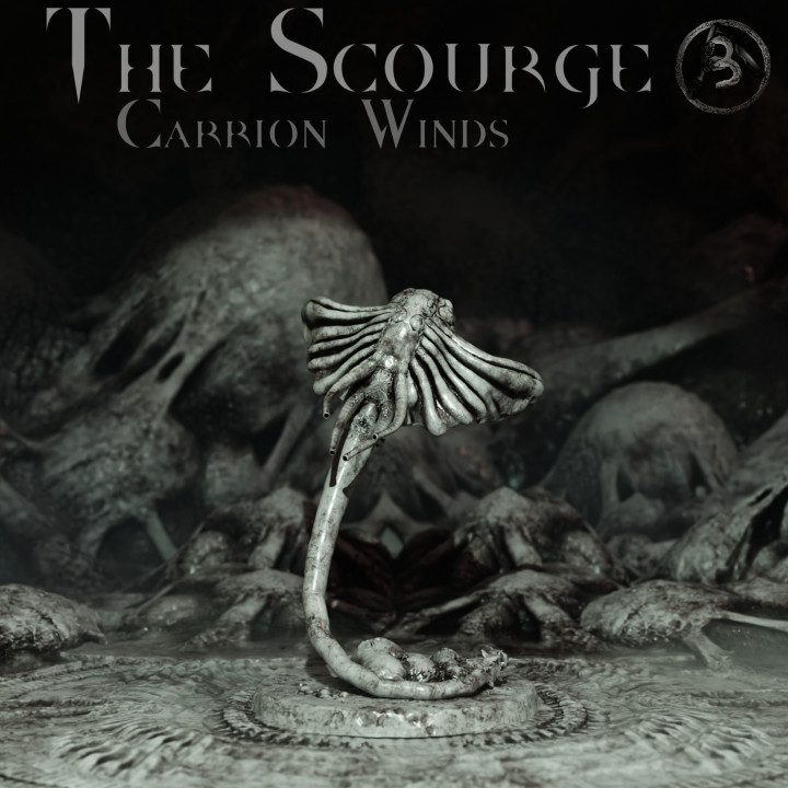 3D Printable The Scourge: Thraxis Leech by bLUARt