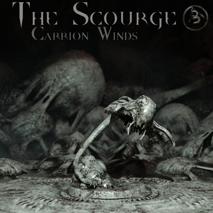 3D Printable The Scourge: Thraxis Leech by bLUARt