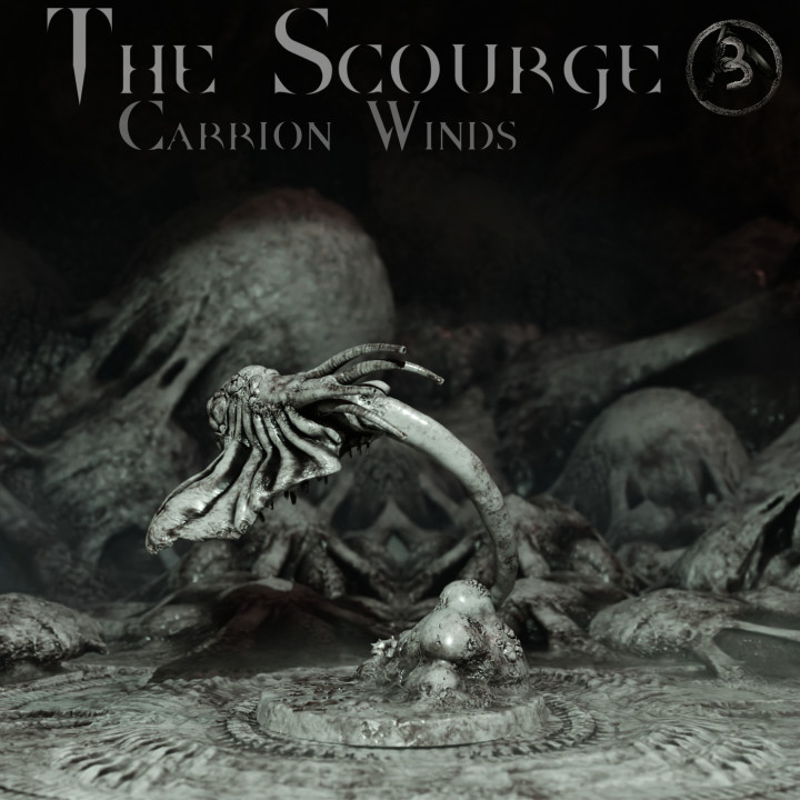 3D Printable The Scourge: Thraxis Leech by bLUARt