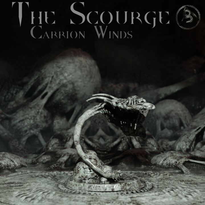 3D Printable The Scourge: Thraxis Leech by bLUARt