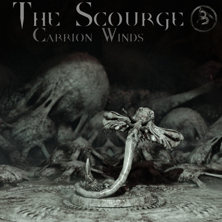 3D Printable The Scourge: Thraxis Leech by bLUARt