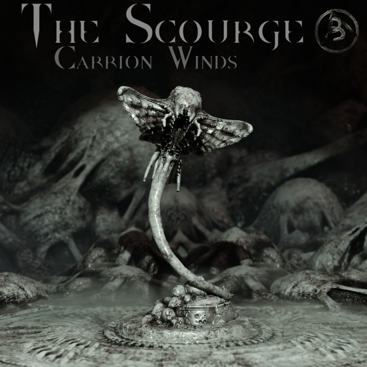 3D Printable The Scourge: Thraxis Leech by bLUARt