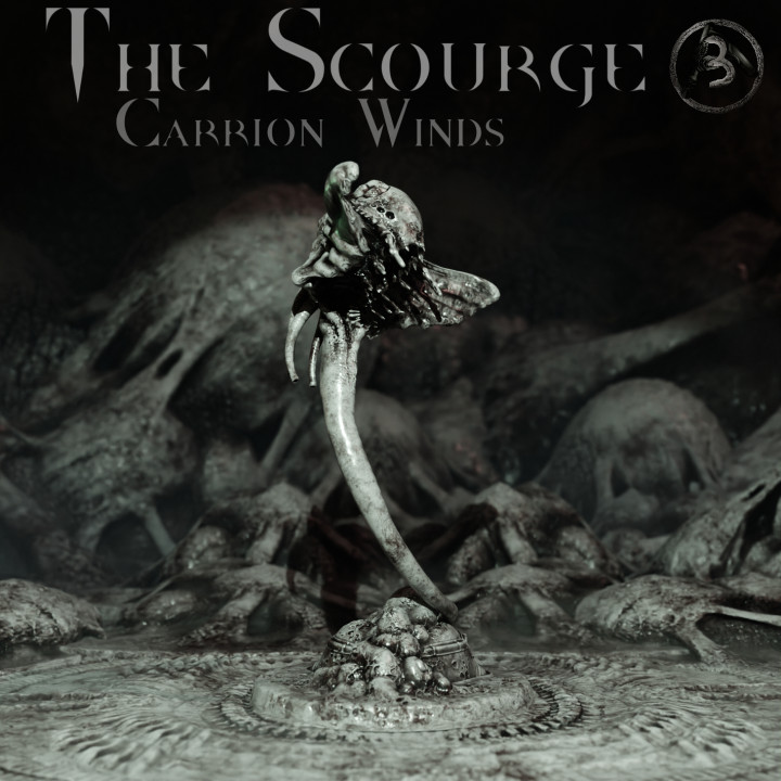 3D Printable The Scourge: Thraxis Leech by bLUARt