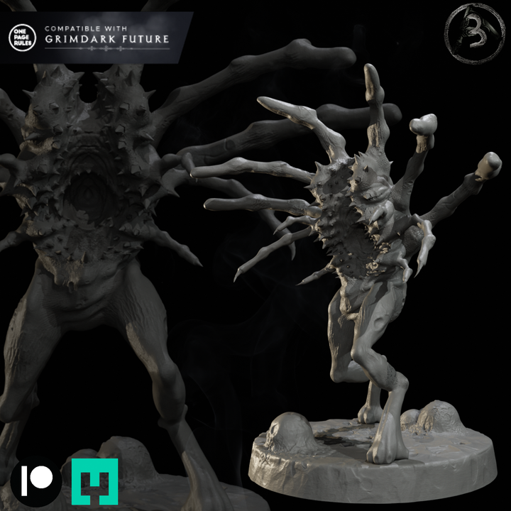 3D Printable The Scourge: DarkenThrall by bLUARt