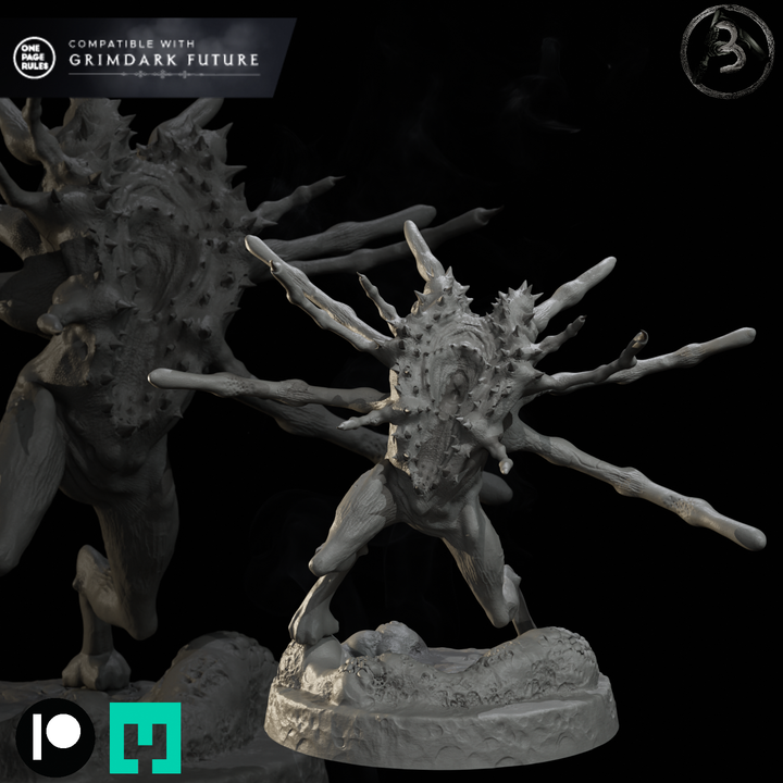 3D Printable The Scourge: DarkenThrall by bLUARt